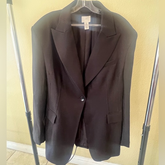H&M | Jackets & Coats | Hm Women Oversized Blazer Size L | Poshmark